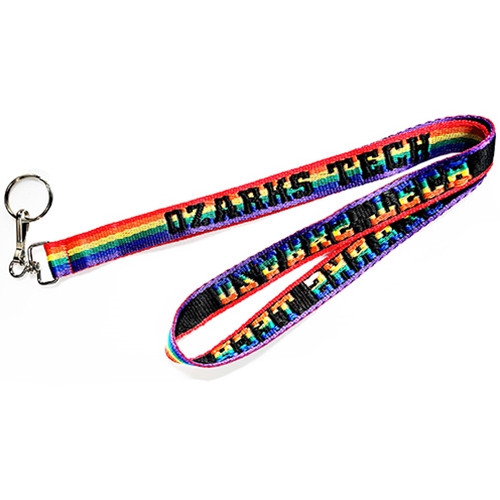 OTC Bookstore - Rainbow Pride Lanyard