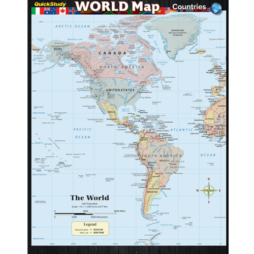 OTC Bookstore - Barcharts: World Map, Countries